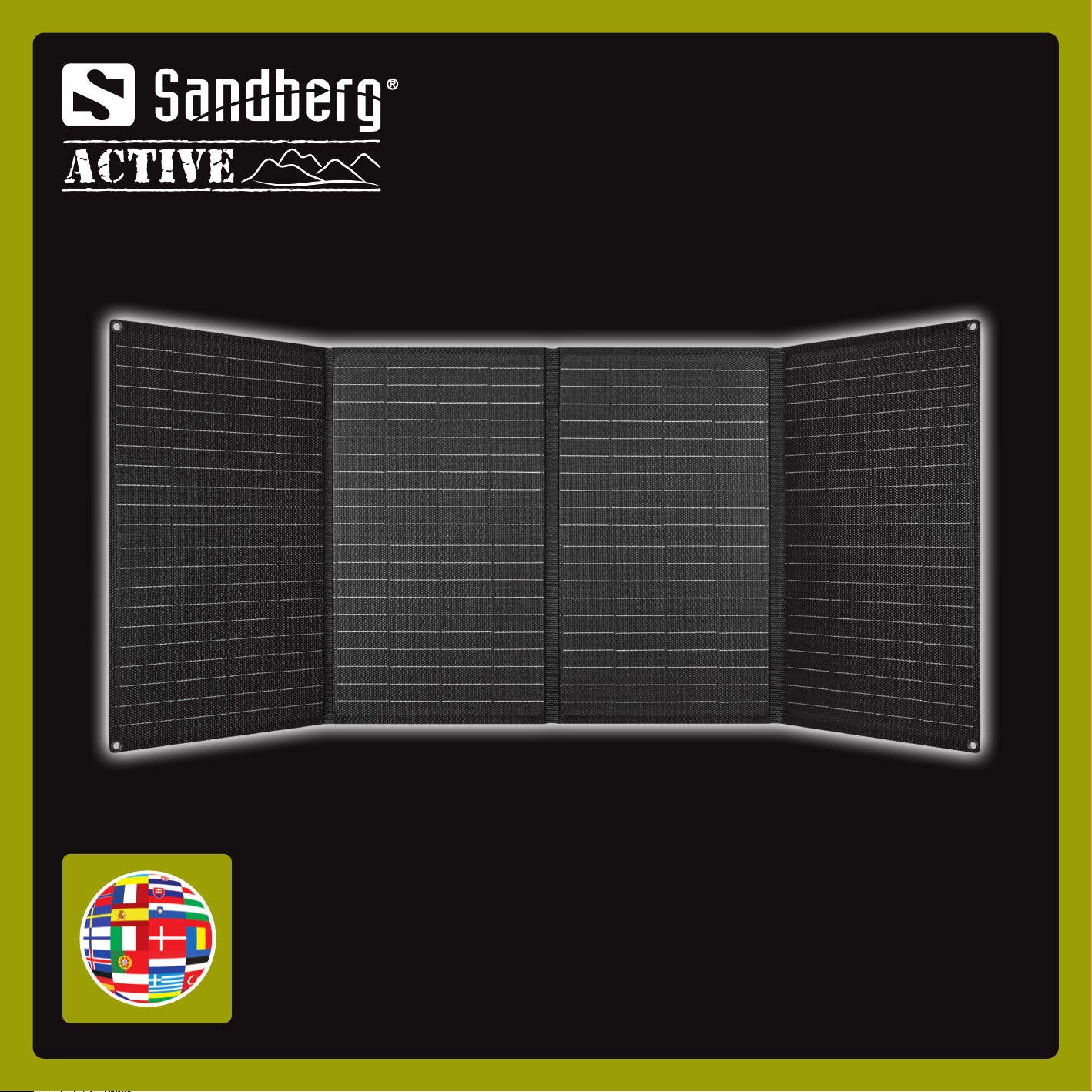 Quick guide: Sandberg Solar Charger 60W Lightweight (421-43)