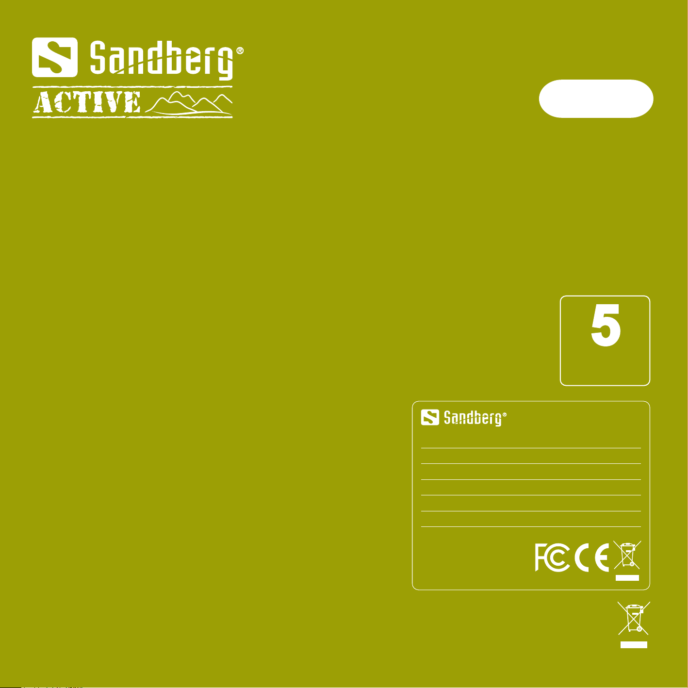 Quick guide: Sandberg Solar Charger 60W Lightweight (421-43)