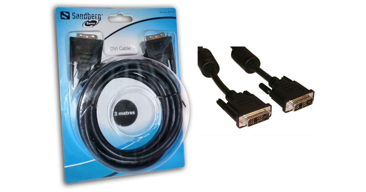 Sandberg DVI-DVI 1m SAVER (307-47) - Sandberg A/S