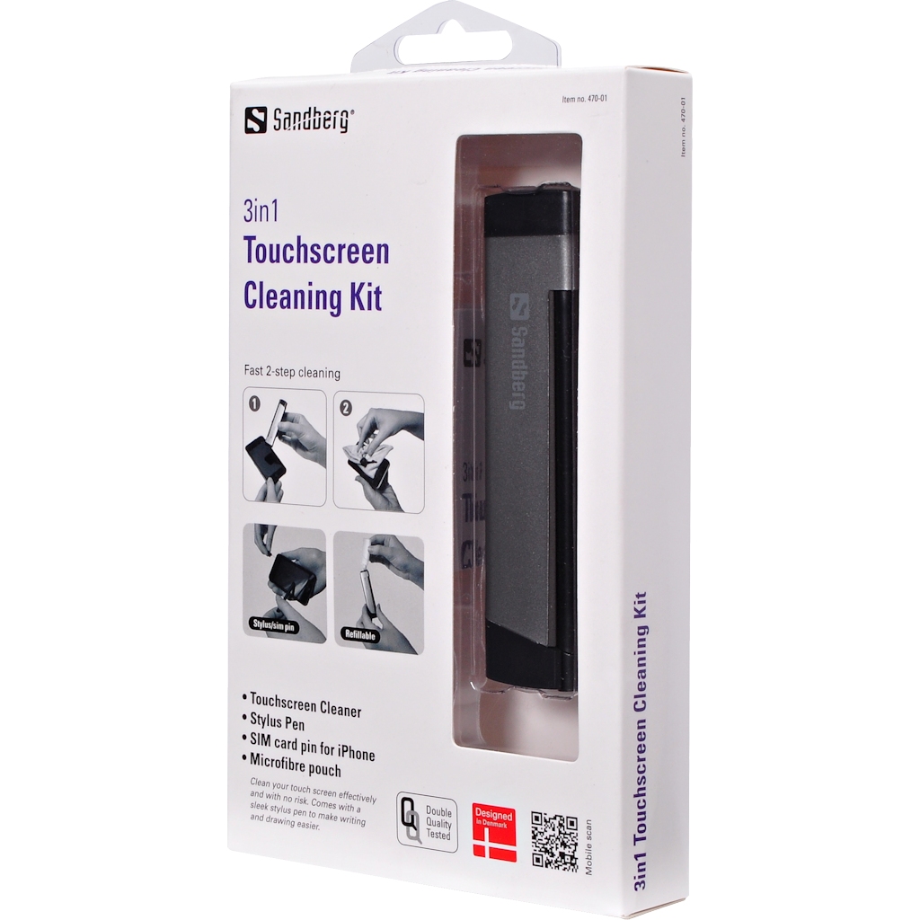 Sandberg 3in1 Touchscreen Cleaning Kit (470-01) - Sandberg A/S